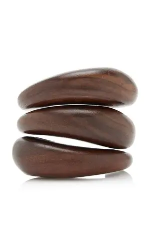 Cult Gaia Analeia Cuff Set - Brown