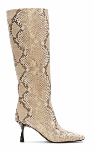 Cult Gaia Catriona Mid-calf Boots - Python
