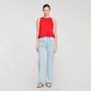 Sandro Straight-leg Jeans