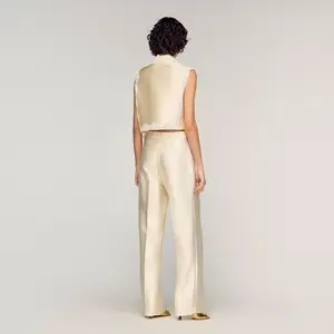 Sandro Satin Trousers