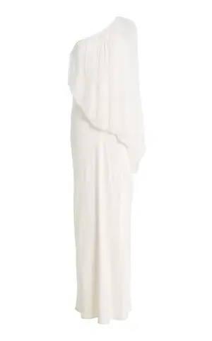 THIRD FORM Solstice One-shoulder Maxi Dress - Ivory