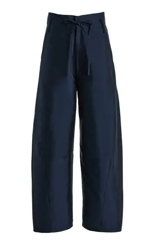 CHAN LUU Techno Taffeta Barrel Pants