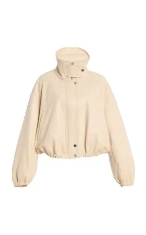 Nour Hammour Pia Leather Jacket