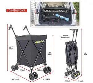DBEST PRODUCTS Cruiser Cart Urban 360