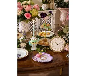 MACKENZIE-CHILDS Teacup Tiered Stand