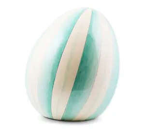 MACKENZIE-CHILDS Medium Stripe Egg - One-color