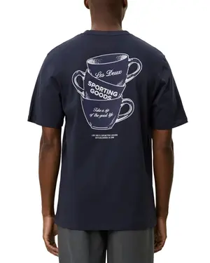 LES DEUX Artist T-shirt - Dark Navy