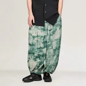 Adidas Y-3 Raw Edge 3 Stripes Aop Wide Leg Pants