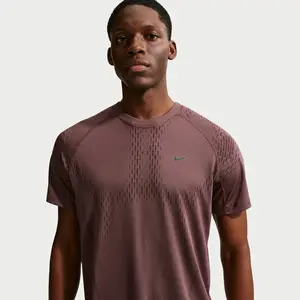 Nike Stride Plus Dri-fit Adv Short-sleeve Running Top - Purple