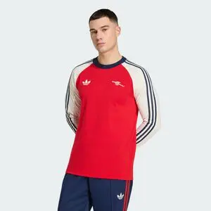 Adidas Arsenal Fc Og Longsleeve Shirt - Better Scarlet / Off White