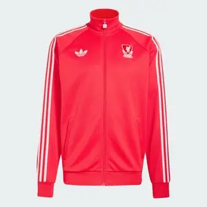 Adidas Liverpool Fc Originals Track Top - Pure Ruby