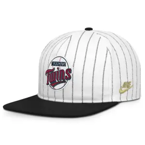 Nike Minnesota Twins Pro Mlb Adjustable Hat - White