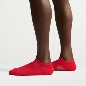 Nike Run Midweight Running No-show Socks - Red