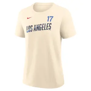 Nike Shohei Ohtani Los Angeles Dodgers City Connect Mlb T-shirt - Brown