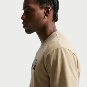 Nike Dri-fit Uv Short Sleeve Top - Brown
