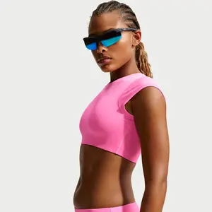 Nike Swim Cropped Swim Top
