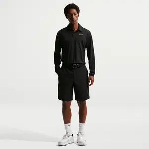 Nike Velocity Dri-fit Long-sleeve Chest Logo Golf Polo