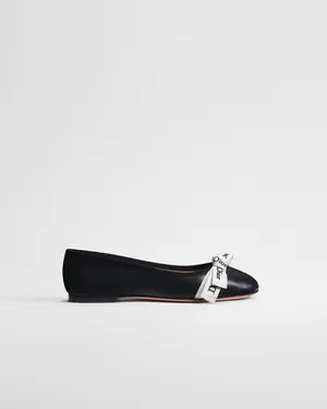 Dior J'adior Ballet Flat - Black Lambskin