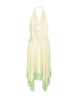 Staud Elira Dress - Key Limes