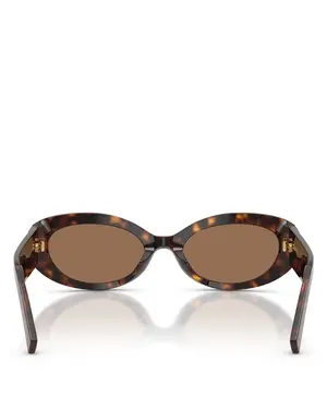 Dolce & Gabbana Oval Sunglasses, 53mm