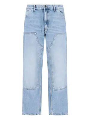 Carhartt Work In Progress Og Double Knee' Jeans - Light Blue