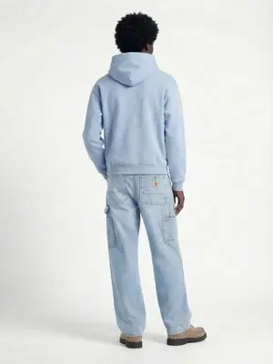 Carhartt Work In Progress Og Double Knee Jeans - Light Blue