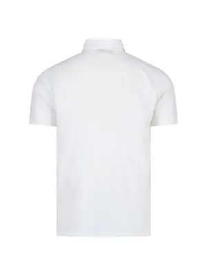 ZANONE Cotton Polo Shirt - White