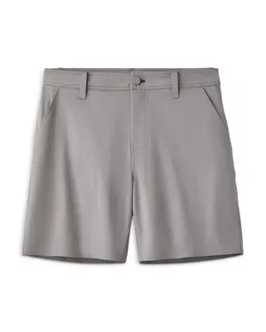 RHONE Commuter Flyweight 7" Shorts - Light Gray