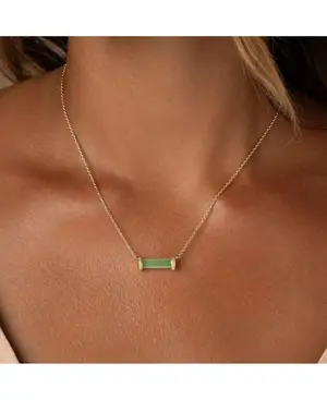 KARMA AND LUCK Harmonious Path Jade Necklace