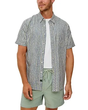 Rails Carson Chain Pattern Shirt - Wavy Batik Coast