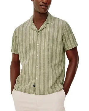 Rails Fielder Short Sleeve Shirt - Sage Brush Stripe