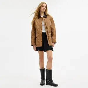 COACH Barn Jacket In Organic Cotton