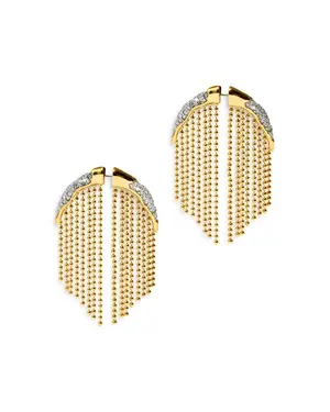 Alexis Bittar Solanales Crystal Fringed Earrings