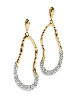 Alexis Bittar Solanales Crystal Open Drop Earrings - Crystals