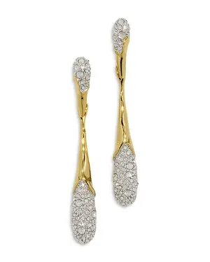 Alexis Bittar Solanales Crystal Tear Drop Earrings - Crystals