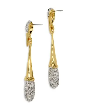 Alexis Bittar Solanales Crystal Tear Drop Earrings