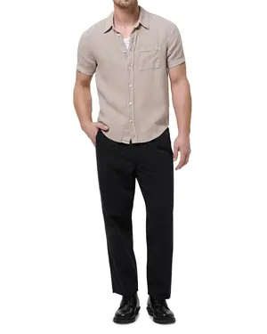 Citizens Of Humanity Short Sleeve Pocket Cairo Shirt - Wheat
