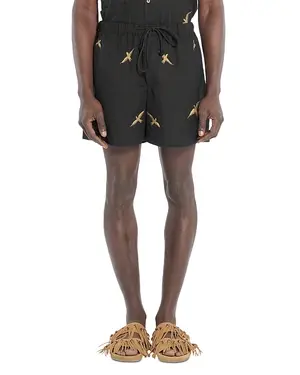 Baziszt Loose Fit Shorts For Men