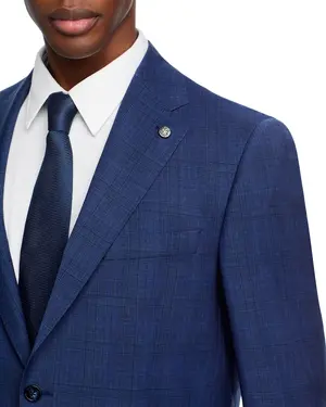 Hart Schaffner Marx Classic Fit Tonal Plaid Suit