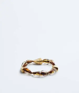 Bottega Veneta Prisma Glass Bracelet