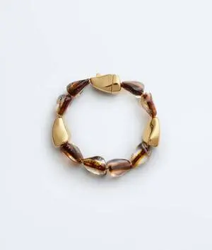 Bottega Veneta Prisma Glass Bracelet