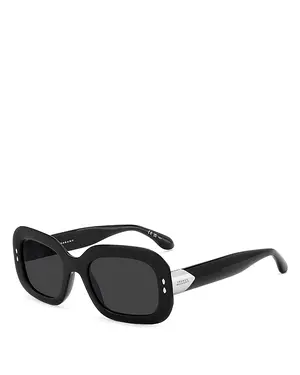 Isabel Marant Étoile 53mm Rectangular Sunglasses - Black