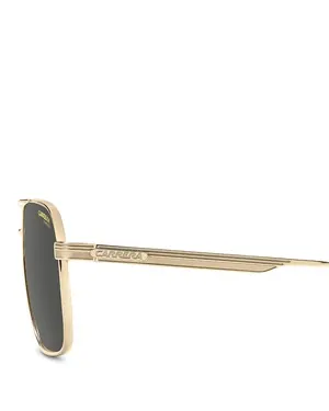 Carrera Eyewear Double Bridge Square Sunglasses, 57mm