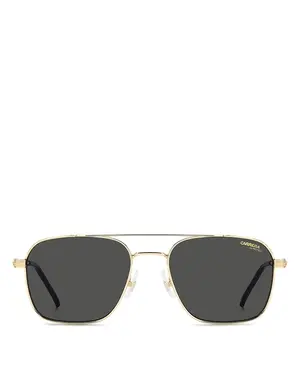 Carrera Eyewear Double Bridge Square Sunglasses 57mm
