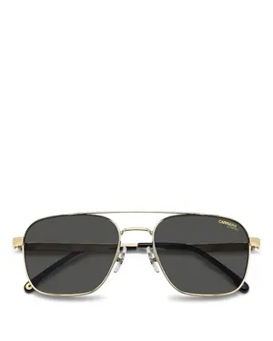 Carrera Eyewear Double Bridge Square Sunglasses 57mm