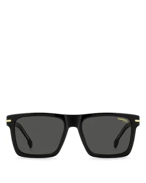 Carrera Eyewear Rectangle 55mm Sunglasses - Black