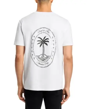 RtA Palm Tree Logo T-shirt
