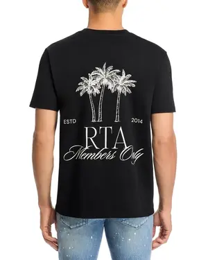 RtA Palm Tree Logo T-shirt