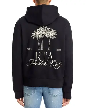RtA Palm Tree Logo Hoodie