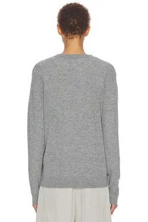 THE ROW Nian Cashmere V-neck Pullover